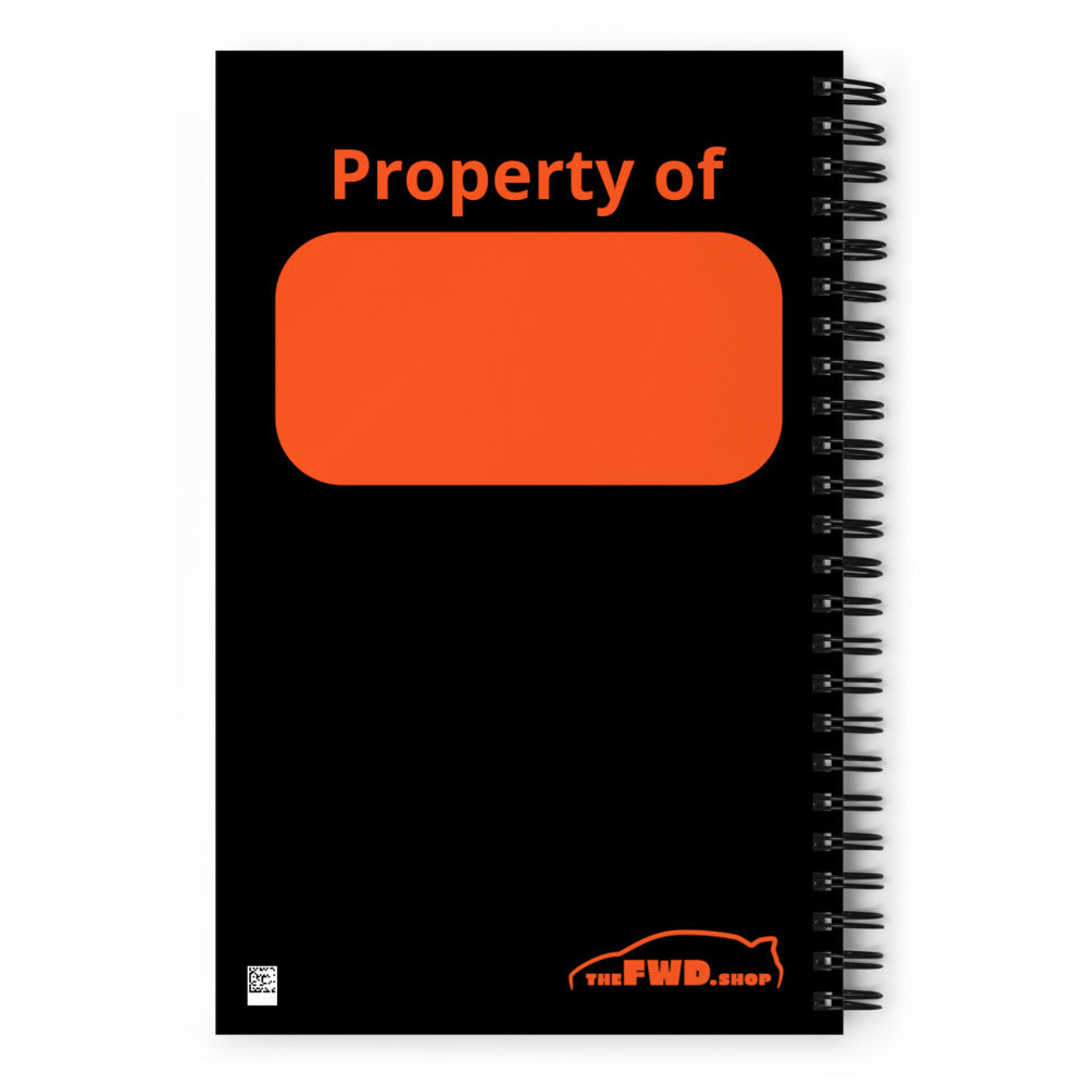 TOP SECRET Notebook – The Front Wheel Drive Shop